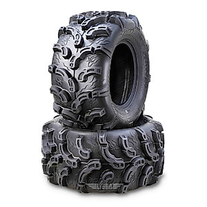 WANDA 2 Premium UTV ATV Tires 25x11-10 25x11x10 Super Mud Snow 6PR P375-10216