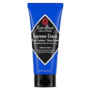 Jack Black Supreme Cream Triple Cushion Shave Lather, 2.6 oz