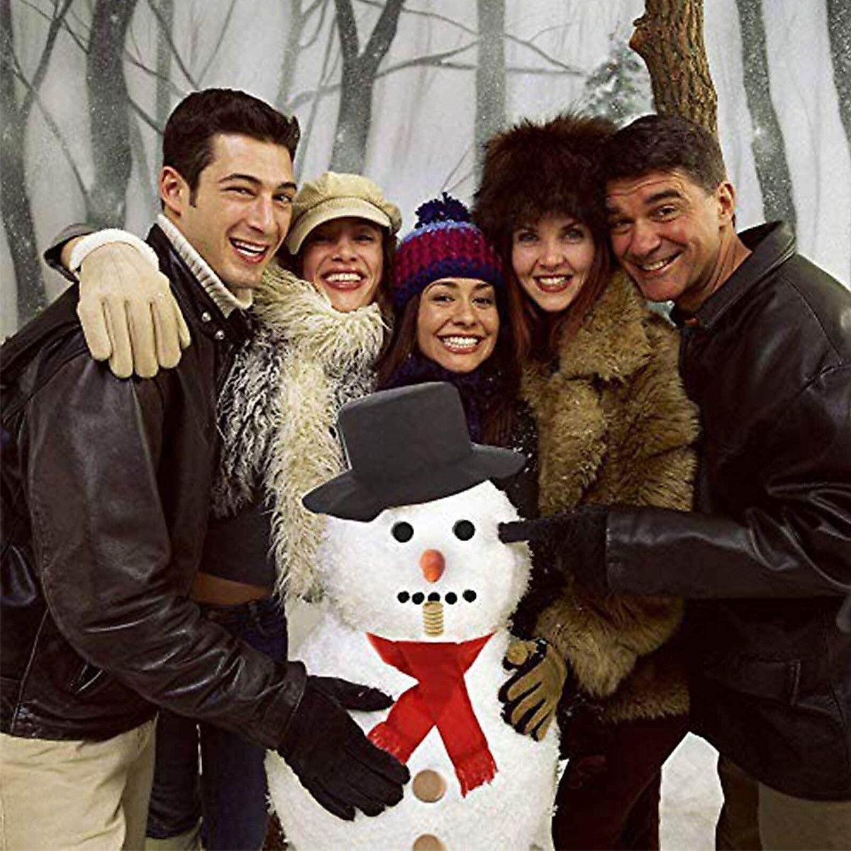 Orgrimmar Snowman Decorating Kit Snowman Making Kits Tools Winter Outdoor Toys Decoration (Medium)