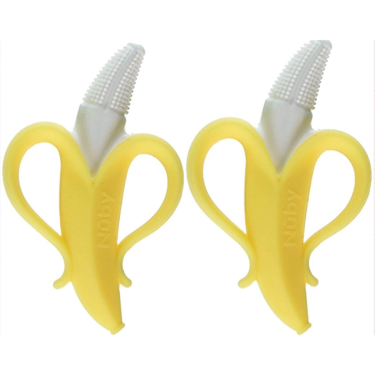 Nuby Nananubs Banana Massaging Teether (Pack of 2)