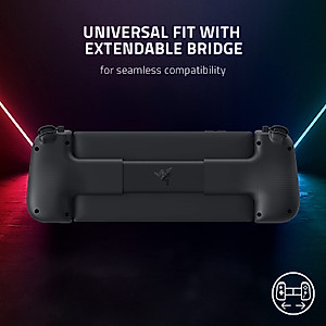 Razer Kishi V2 Mobile Gaming Controller for Android + Anzu Smart Glasses with Built-in Mic & Speakers (Round/Small) Bundle