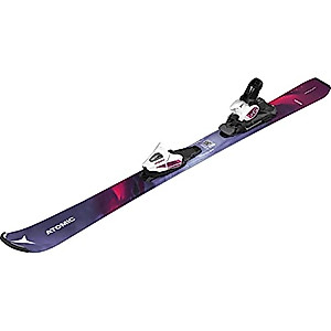 Atomic Maven Skis w/C 5 GW Bindings Kids Sz 100cm Blue/Bright Red