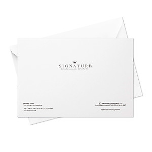 Hallmark Signature Sympathy Card (Many Thoughts and Prayers)