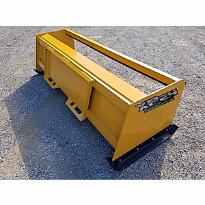 7' XP24 Pullback Skid Steer Snow Pusher