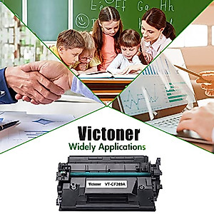 89A CF289A Black Toner Cartridge Replacement for HP 89A CF289A 89X CF289X for HP Enterprise M507 M507n M507dn M507x MFP M528dn M528f M528c M528z Series Printer (1-Pack)