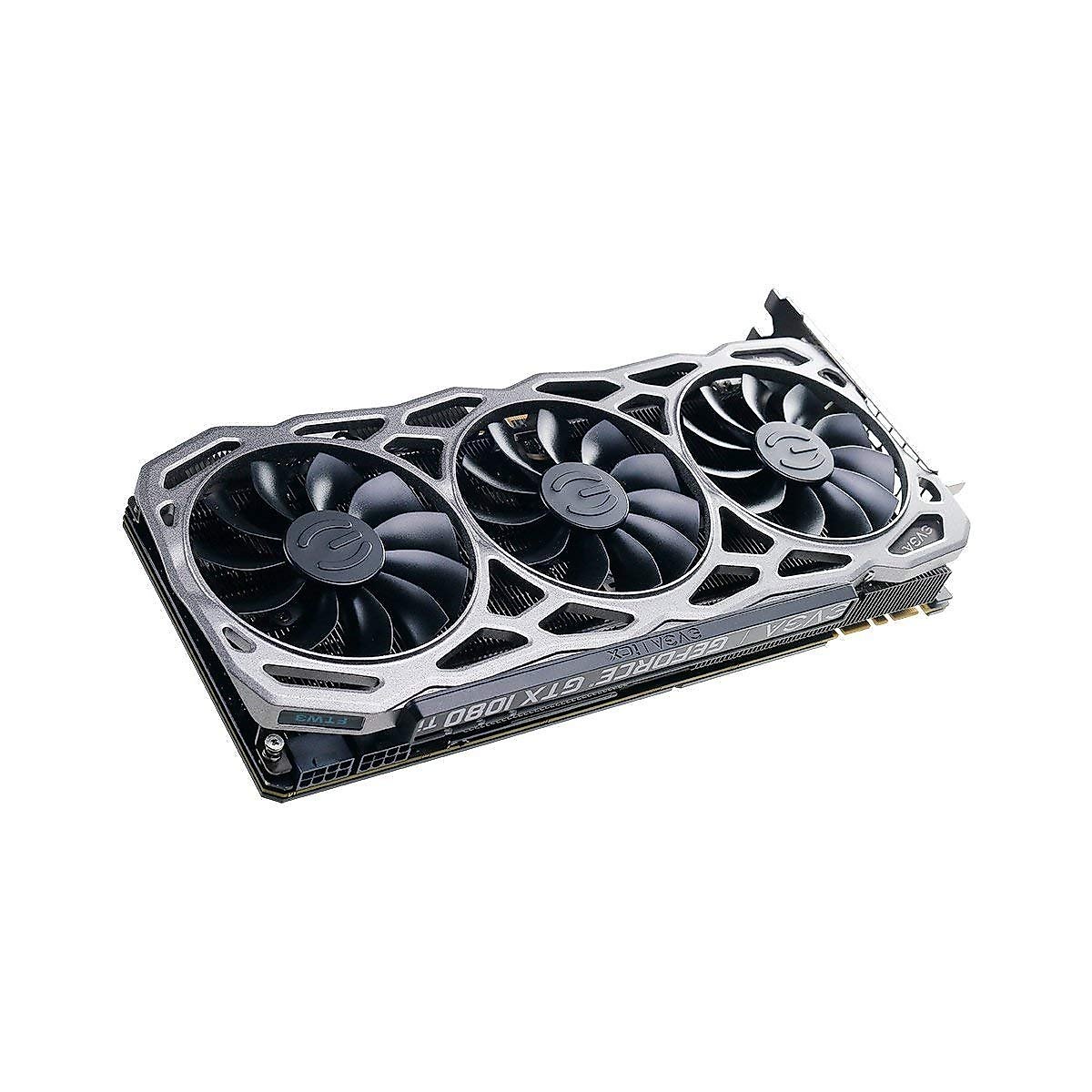 EVGA GeForce GTX 1080 Ti FTW3 Gaming, 11GB GDDR5X, iCX Technology - 9 Thermal Sensors & RGB LED G/P/M, 3X Async Fan Control, Optimized Airflow Design Graphics Card 11G-P4-6696-KR (Renewed)