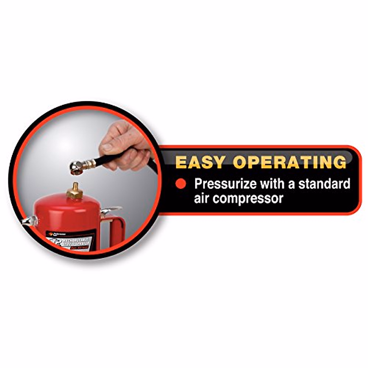 Performance Tool M715 Eco-Friendly Non-Aerosol Reusable Liquid Sprayer