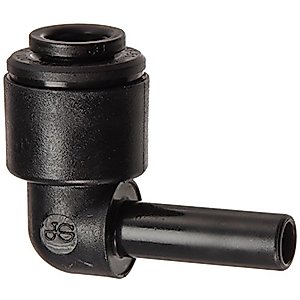 John Guest PM220606E Stem Elbow, 6mm x 6 mm (Pack of 10)