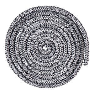 BSTFLEX Graphite Impregnated Fiberglass Rope Seal Gasket Replacement for Wood Stoves- 1/4" x 84"