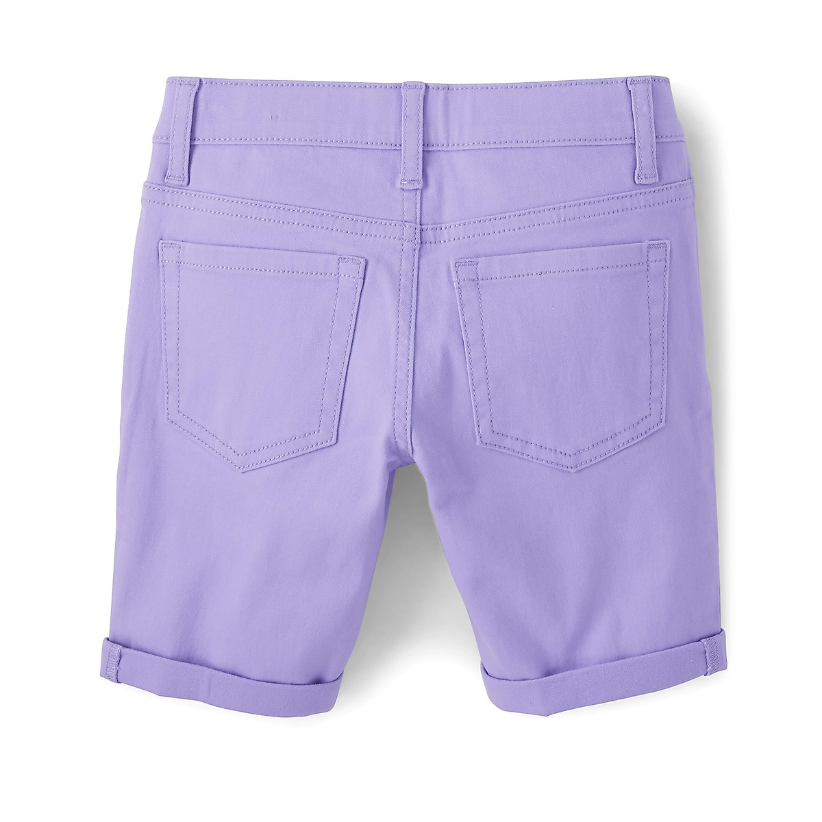 The Children's Place,Solid Skimmer Shorts,Iris Pop,12