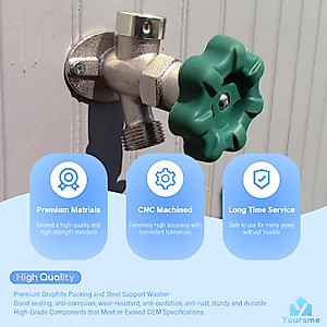 2 Kits of C-134KT-803 Stem Packing Replacement Kit for Prier C-134, C-135, C-144, C-154, C-434, C-108, P-164 Wall Hydrants