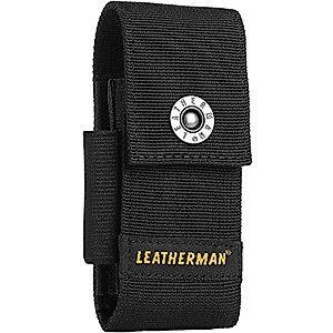 LEATHERMAN, Premium Nylon Snap Sheath with Pockets Fits 4" Multitools, Medium