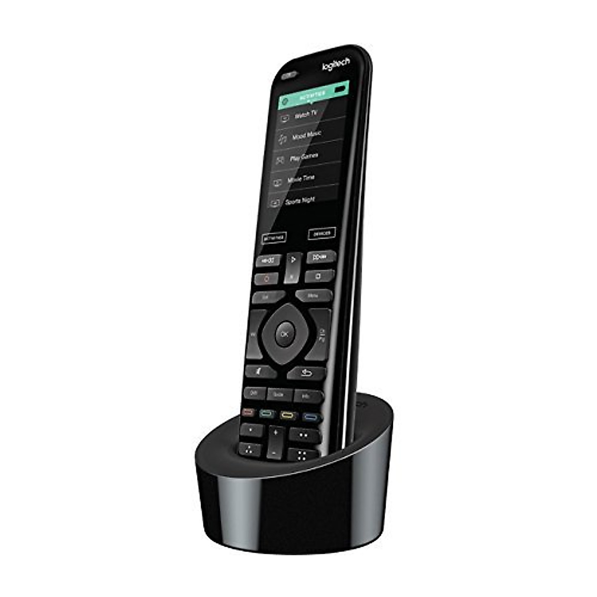 Logitech Harmony 950 Touch IR Remote Control for up to 15 Entertainment Devices (Renewed)