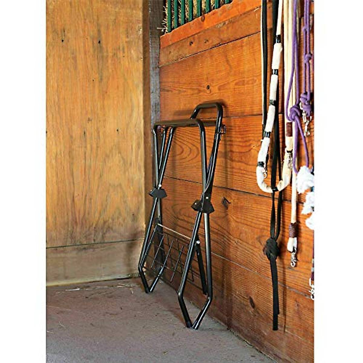 Seny Foldable Freestanding Saddle Rack Stand 26 x 19 x 33 inches