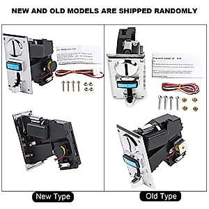 Hilitand Coin Operated Timer Controller Board Multi Coin Acceptor Selector Slot for Arcade Game Mechanism Vending Machine