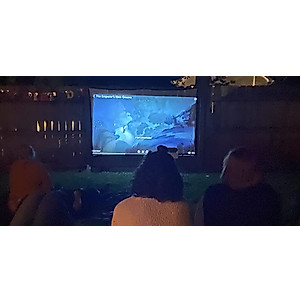 WiFi Bluetooth Projector, 2022 Upgraded HD Movie Projector with Synchronize Smartphone Screen, Portable Projector Supports 1080P, Compatible with iOS/Android/TV Stick, and HDMI/USB/VGA…