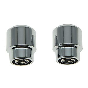 Dopro 2pcs Plastic Guitar Barrel Switch Tip 3 Way Pickup Selector Switch Knob for U.S./Import Tele Telecaster Chrome
