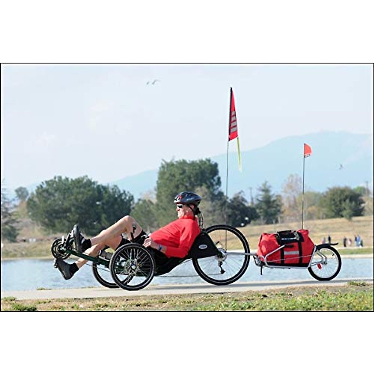 One wheel Maya Cycle Bicycle cargo Trailer