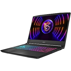 MSI Katana 15.6" 144Hz FHD Gaming Laptop Computer, Intel Core i7-12650H, NVIDIA GeForce RTX 4060, 16GB DDR5 RAM, 512GB NVMe SSD, Cooler Boost 5, Win11 Home: Black B12VFK-291US