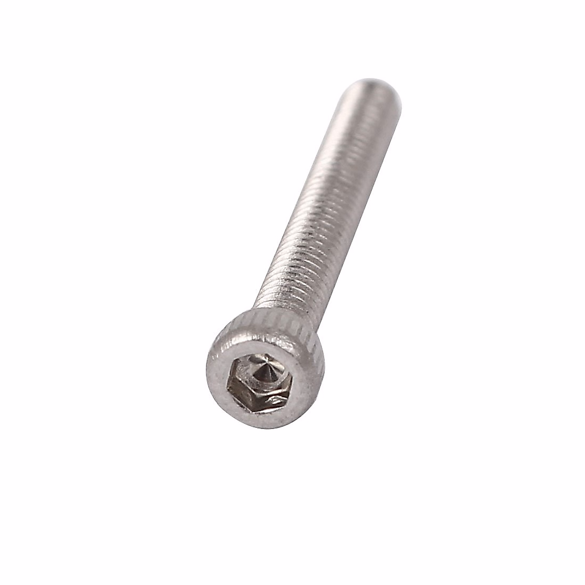 uxcell 4#-40 x 1 Inch 304 Stainless Steel Internal Hex Drive Socket Cap Screws Bolts 20 Pcs