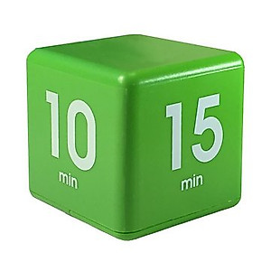 The Miracle Time Cube Timer 5/15/30/60 Minutes For Management Kitchen Kids Timer Workout Time Digital Timer - Kitchen Tools & Gadgets Kitchen Timer & Calculator - (white) - 1 x The Miracle Time Cube