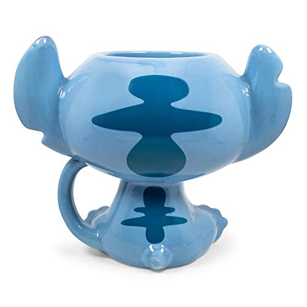 Disney Lilo & Stitch 3D Sculpted Ceramic Coffee Mug | Official Kitchen Accessories | Collectible Drinkware For Home Kitchen Bar Set | Holds 15 Ounces