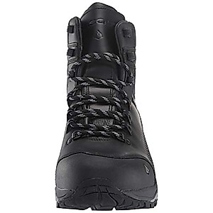 Vasque mens St. Elias Fg Gtx Full-grain Leather Gore-tex Waterproof Hiking Shoe, Jet Black, 7 US