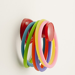 Officemate Giant Push Pins, 1.5" Assorted Colors, 2 Tubs of 12 (92905)