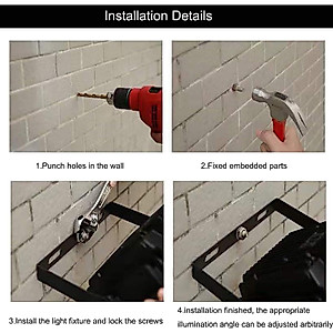 MUCLUD LED Flood Light Outdoor,50W LED Work Light 5500lmwith 6FT US Plug,IP66 Waterproof Exterior Security Lights,6000K Daylight White Outside Floodlights Slim Design for Playground Yard 1Pack