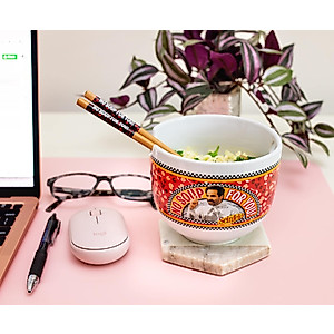 Toynk Seinfeld No Soup For You 20-Ounce Ramen Bowl and Chopstick Set