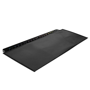 kwmobile Dust Cover Compatible with Logitech G213 Prodigy Gaming - Computer Keyboard Protector Fabric Case - Dark Grey