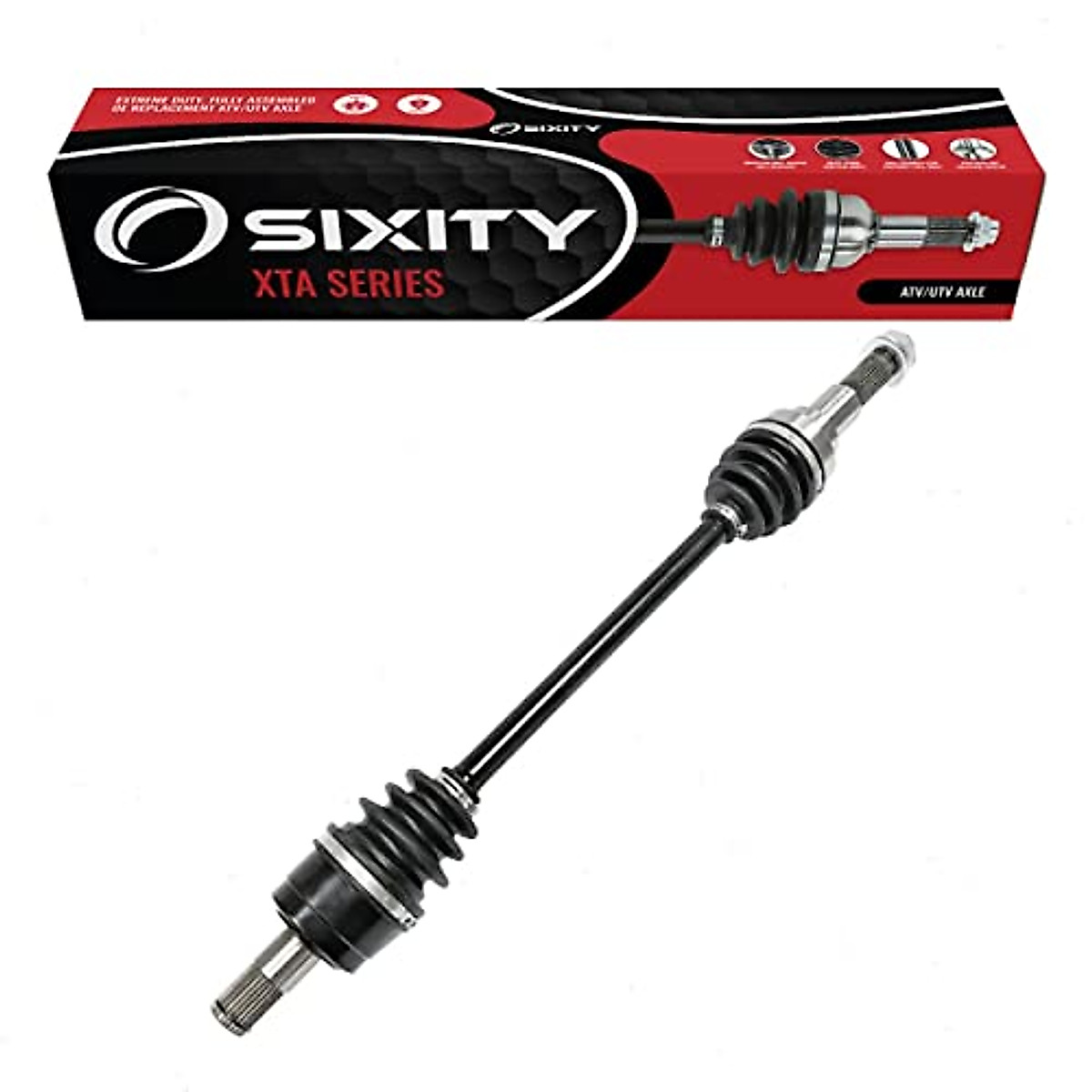 Sixity XTA Front Right Axle compatible with Yamaha YXE85 Wolverine X2 R-Spec XT-R YXF85 X4 SE 2018-2021