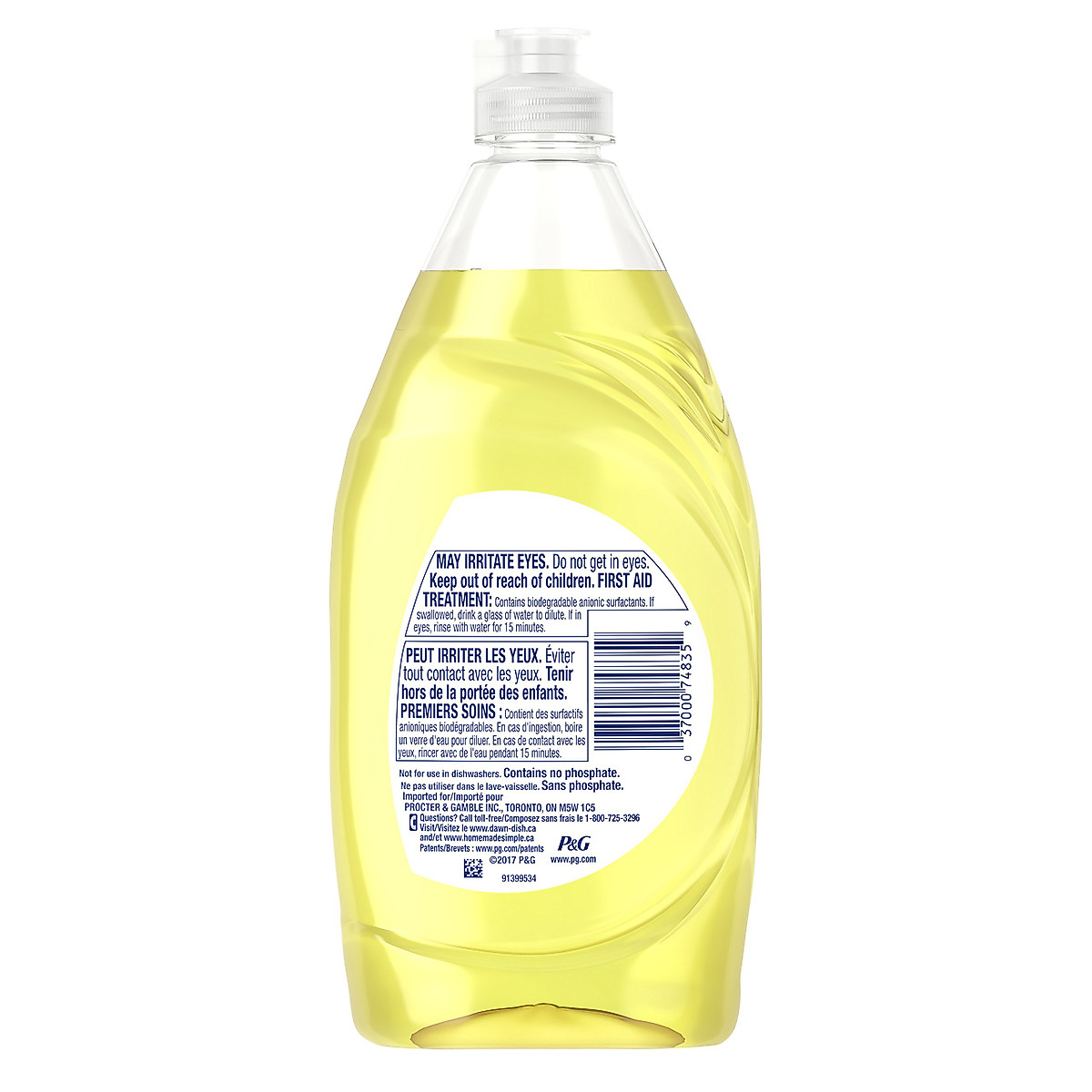 532ml Lemon Scented Dish Soap