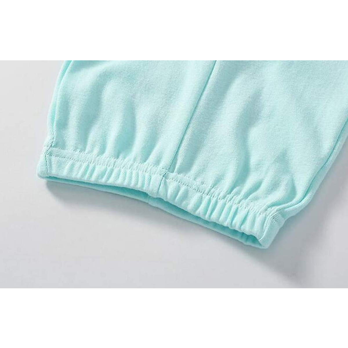 Alsmiley Baby Boy 5-Pack Newborn to Toddler Cartoon Cotton Long Footed Pants Gift Set 9-12 Monthes