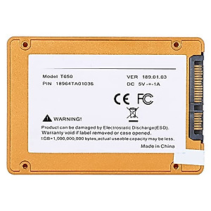 BTIHCEUOT Solid State Drive, Portable Solid State Disk for Laptop Desktop Computer for Office Worker(#2)