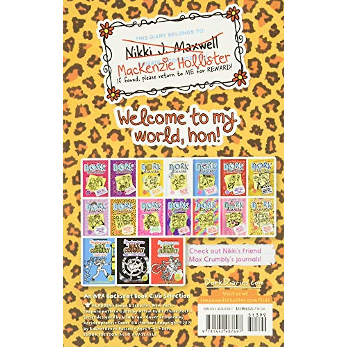 Dork Diaries 9: Tales from a Not-So-Dorky Drama Queen (9)