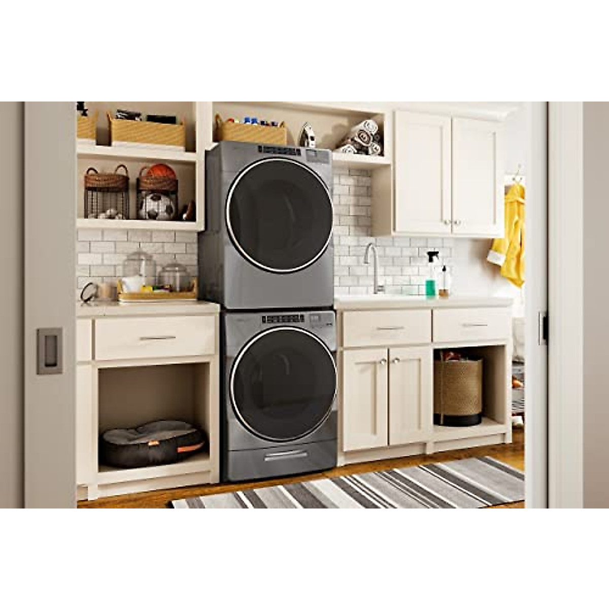 Whirlpool W10869845 Stack Kit for Standard & Long Vent Dryer