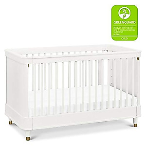 NAMESAKE Tanner 3-in-1 Convertible Crib in Warm White, Greenguard Gold Certified
