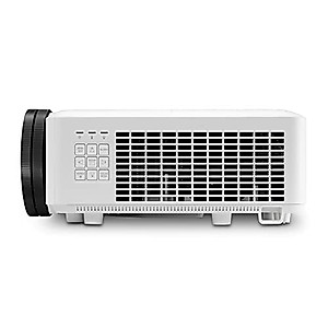 ViewSonic LS921WU 6000 Lumens WUXGA Short Throw Laser Projector for 200 Inch Screen, Dual HDMI, 4K HDR HLG Support, 1.1x Optical Zoom for Business and Education, White