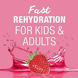 Pedialyte Electrolyte Solution Strawberry 16.9 fl oz, 12 Count