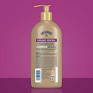 Gold Bond Radiance Renewal Hydrating Lotion, 14 oz., for Visibly Dry, Flaky & Ashy Skin