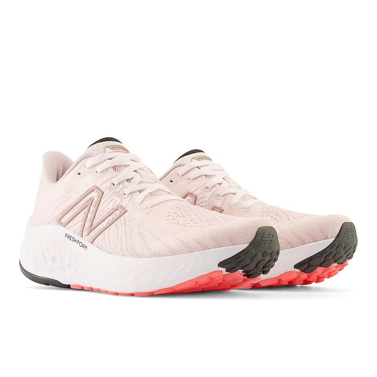 New Balance Women's Fresh Foam X Vongo V5 Running Shoe, Washed Pink/Grapefruit/Stone Pink, 9.5 Wide