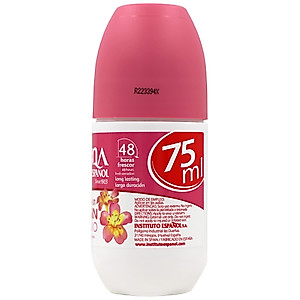 Avena Instituto Español Deodorant Roll-On Suave, Long-Lasting, Non-Alcohol, 2-Pack of 2.50 Oz each, 2 Bottles