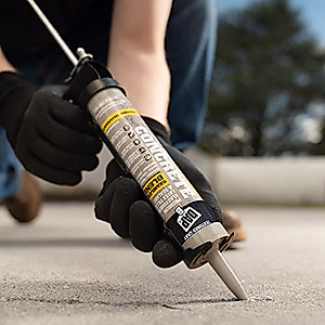 DAP 7079808676 Concrete Filler, Textured Gray, 10 Ounces