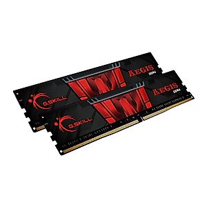 G.SKILL AEGIS Series (Intel XMP) DDR4 RAM 32GB (4x8GB) 3200MT/s CL16-18-18-38 1.35V Desktop Computer Memory UDIMM (F4-3200C16Q-32GIS)