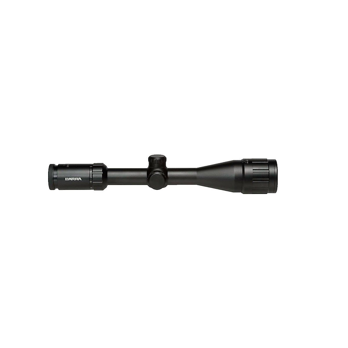 Barra Rifle Scope, BDC Reticle Capped Turrets for Hunting Shooting Precision Deer Hog Venison Varmint (H20 4-12x40)
