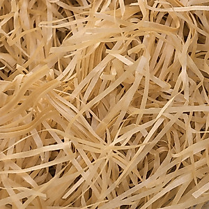 Amosfun Crinkle Cut Paper Shred Filler (1/25 LB) Shredded Paper Filler Gift Wrapping Gift Packing and Baskets Filling Packaging Box Accessories