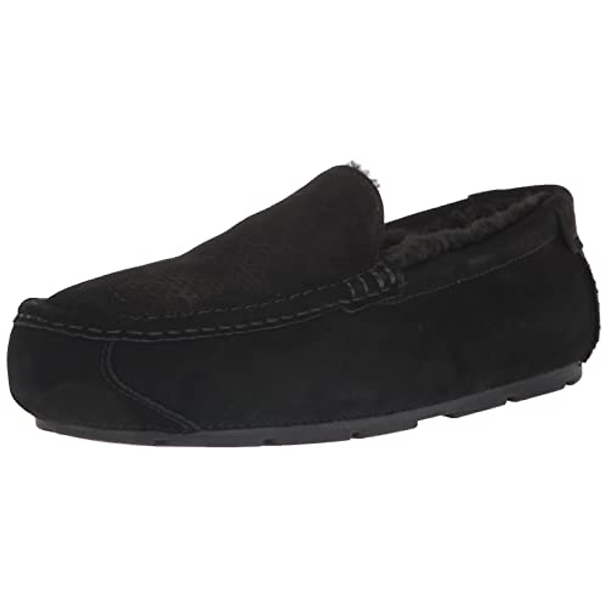Koolaburra by UGG Men's Tipton Emboss Slipper, Black, Size 8