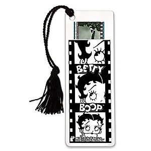 FilmCells Betty Boop (Classic Film Reel) Bookmark with Tassel and Real 35mm Film Clip