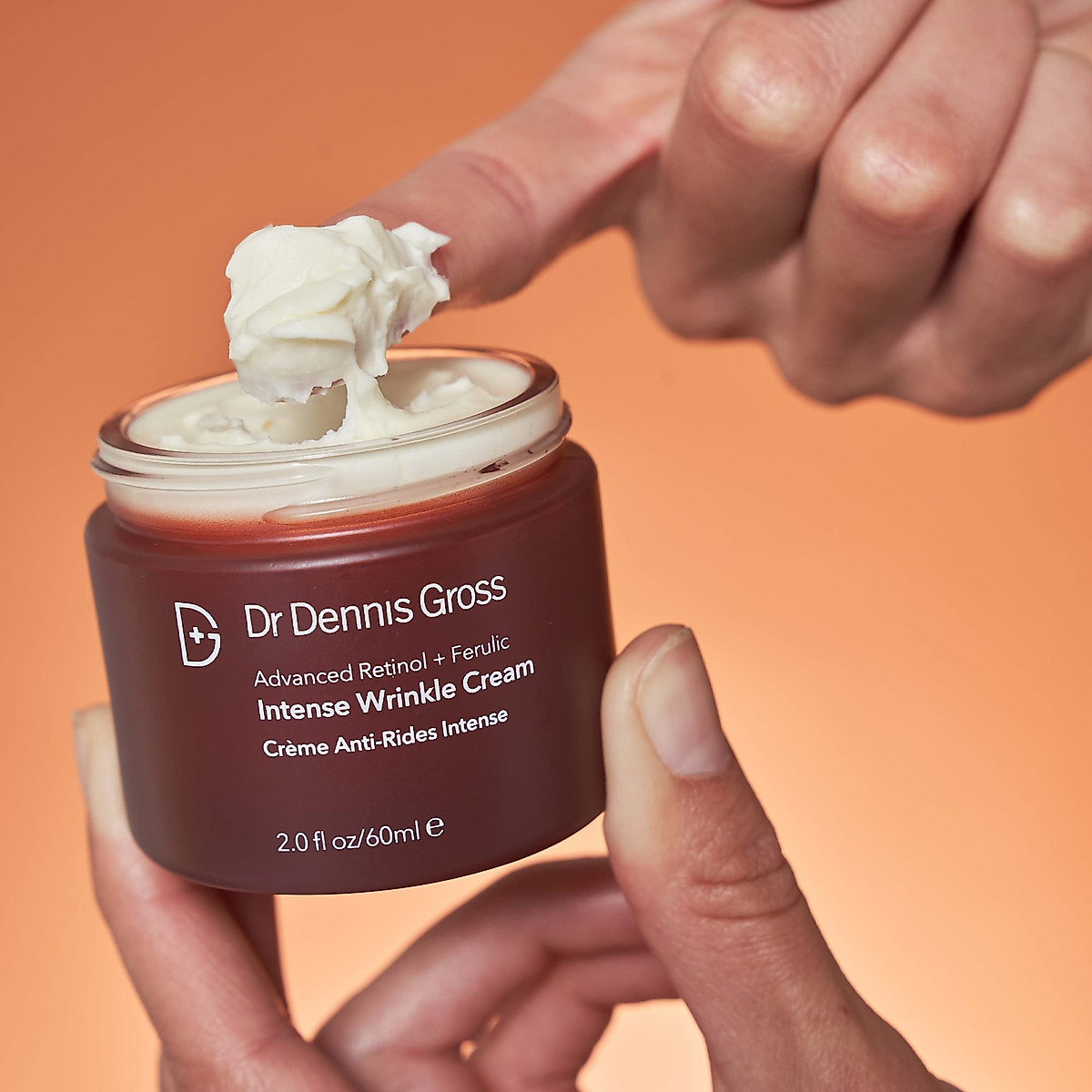 Dr Dennis Gross Advanced Retinol + Ferulic Intense Wrinkle Cream | Intensely Hydrating to Visibly Transform Skin and Repair the Moisture Barrier | 2 oz